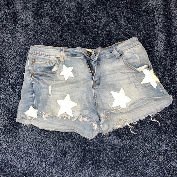 Vintage Havana | Shorts | Vintage Havana Star Jean Short | Poshmark
